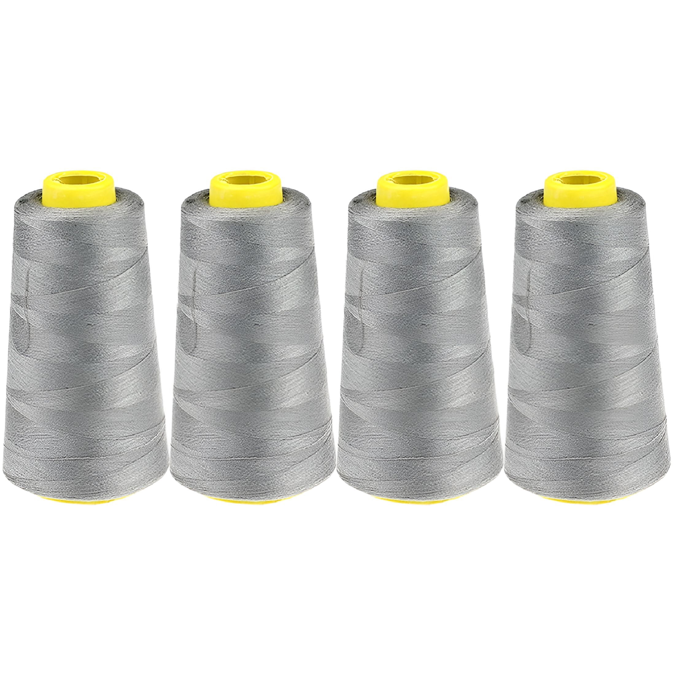 PALINO Crafts 4 Pack of Serger Threads Taupe Threads for Sergers ...