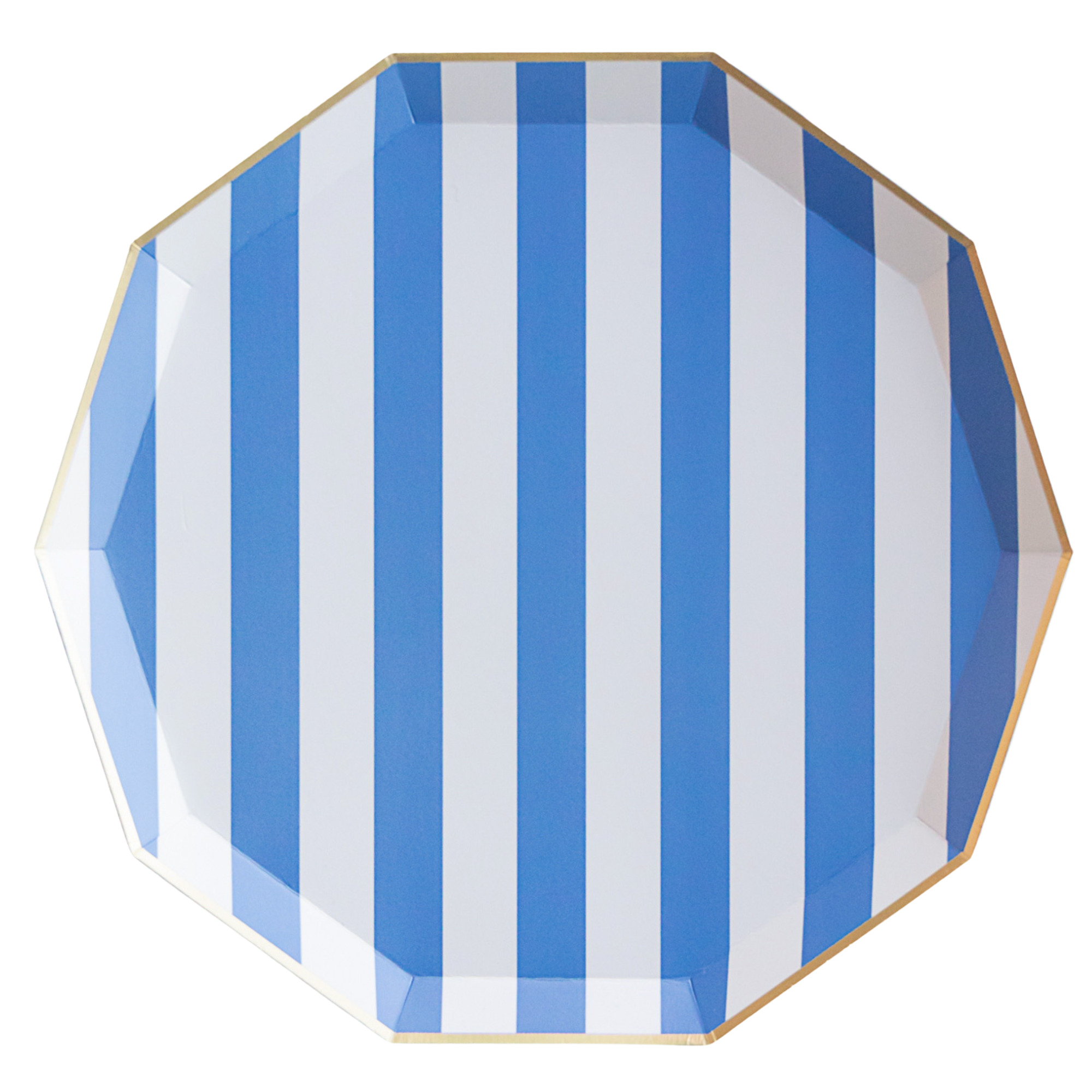 PALISADES BLUE SIGNATURE CABANA STRIPE PLATES - Walmart.com