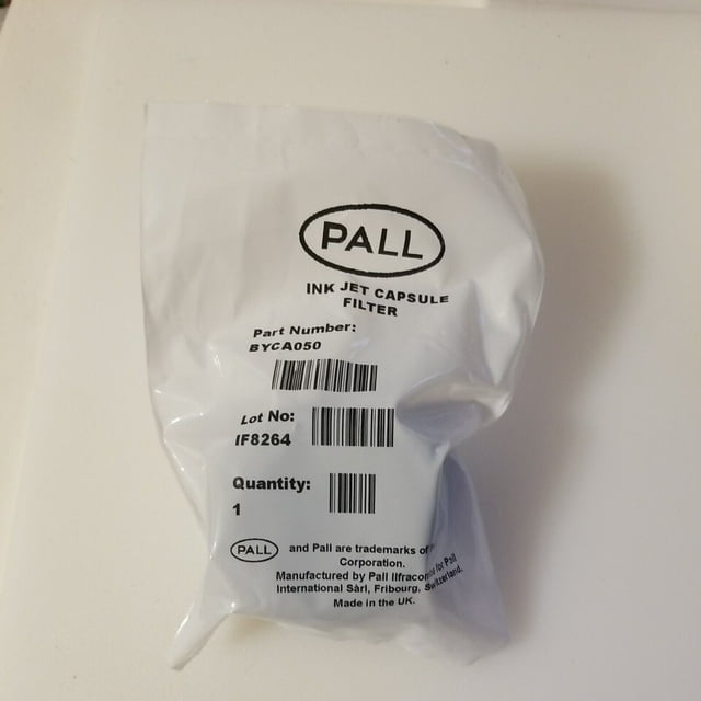 PALL Ink Jet Capsule Filter Black 5 micron Jaco - BYCA050 Use For UV ...