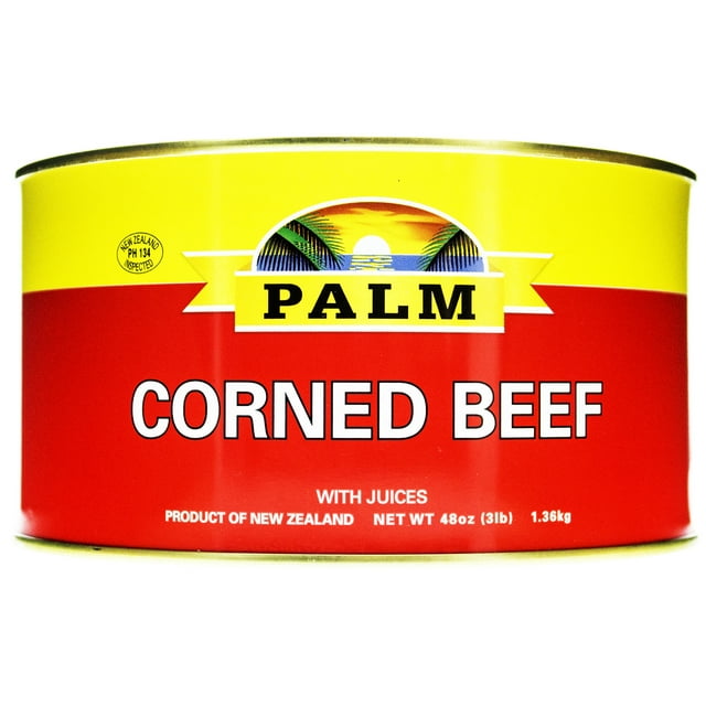 Palm Corned Beef 3lb, 6 Count - Walmart.com