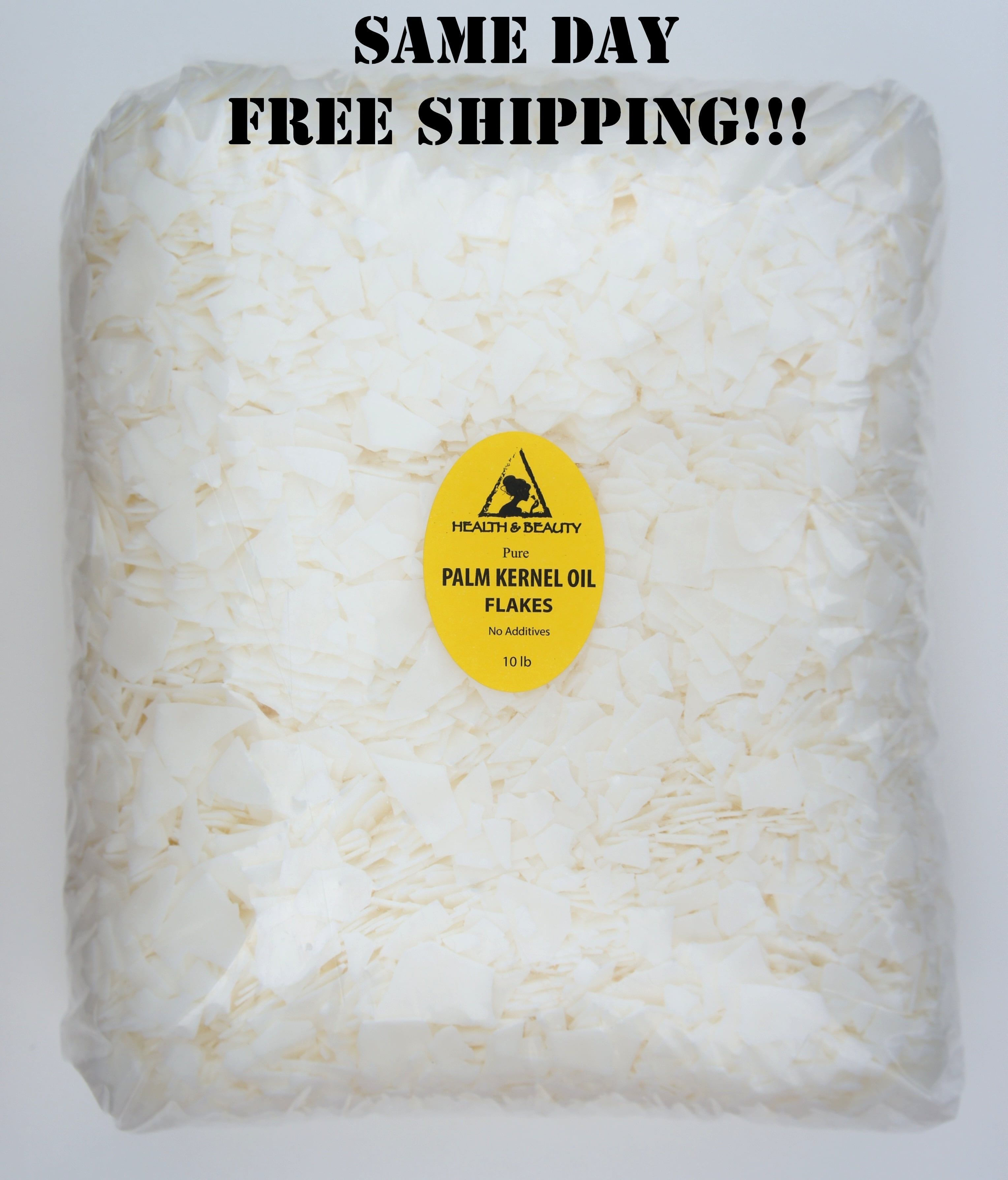 PALM KERNEL OIL FLAKES PURE NATURAL FOR SOAPS COSMETICS 10 LB - Walmart.com