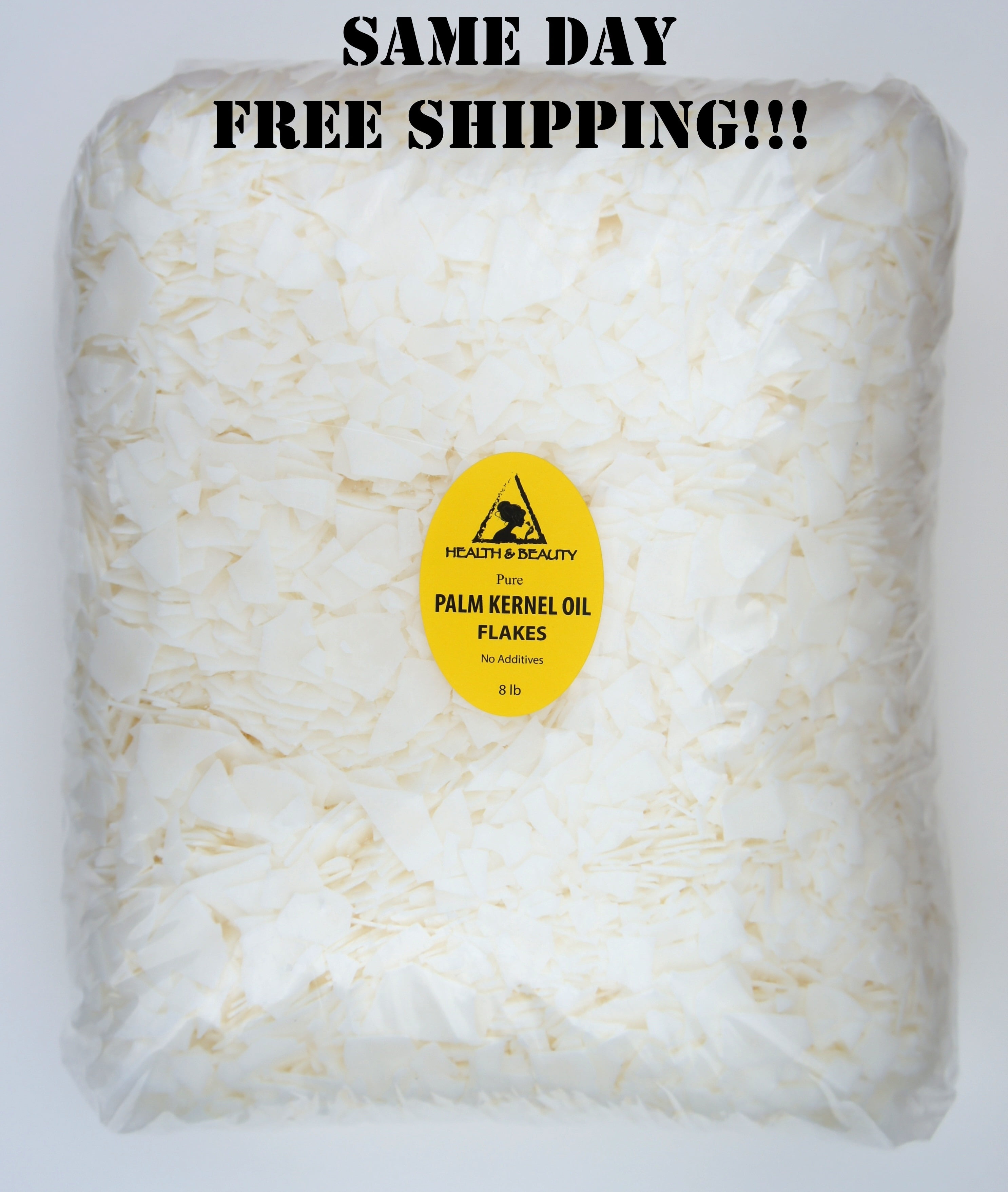 PALM KERNEL OIL FLAKES PURE NATURAL FOR SOAPS COSMETICS 8 LB - Walmart.com