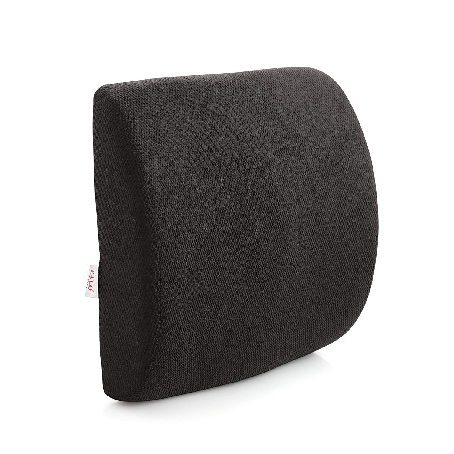 PALO Premium Ergonomic Backrest with Memory Foam Black - Walmart.com