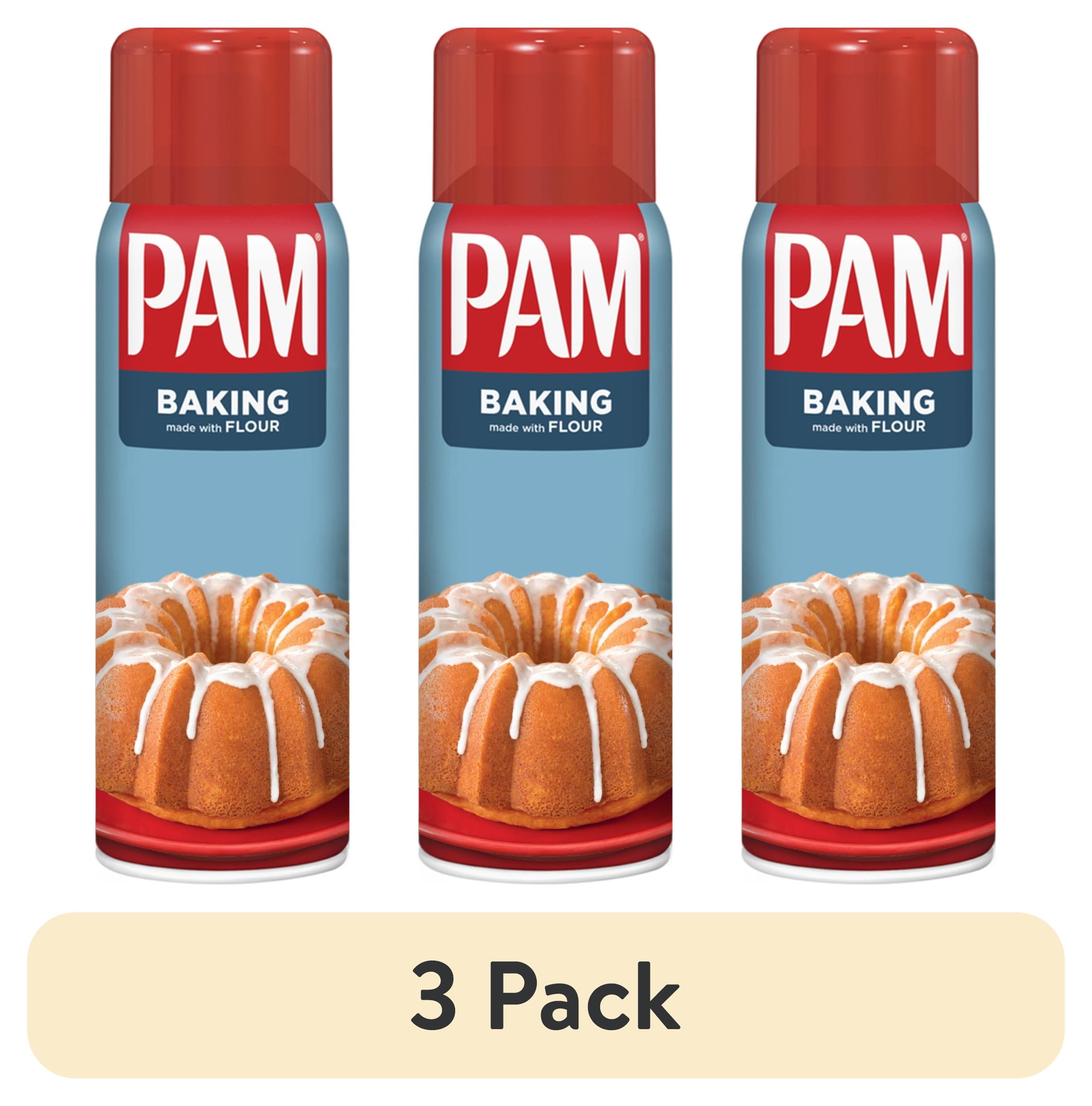 (3 pack) PAM Baking Spray, PerfeCount Release Nonstick Baking Spray ...