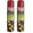 PAM Extra Olive Oil Expeller Pressed Cooking Spray (Large 7oz Bottles ...