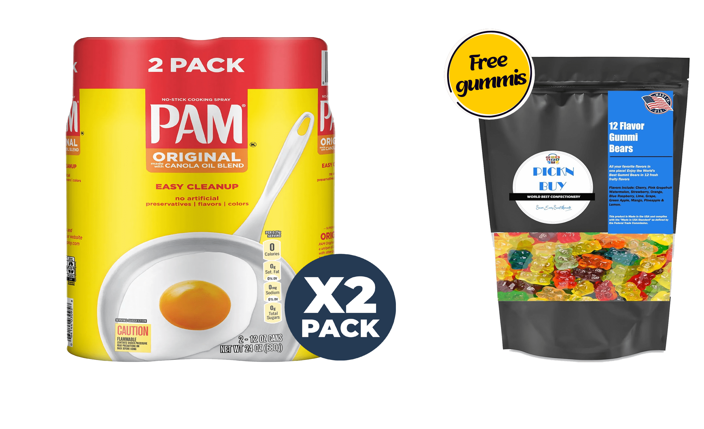 PAM Original Cooking Spray, 24 oz. - Walmart.com