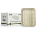 PAMI 9x12 Inch Biodegradable Bagasse Serving Trays, 250 pack – Heavy ...