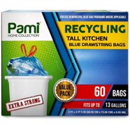 PROcure 7-10 Gallon Clear Trash Bags, 100 Count, High Density, 8 ...