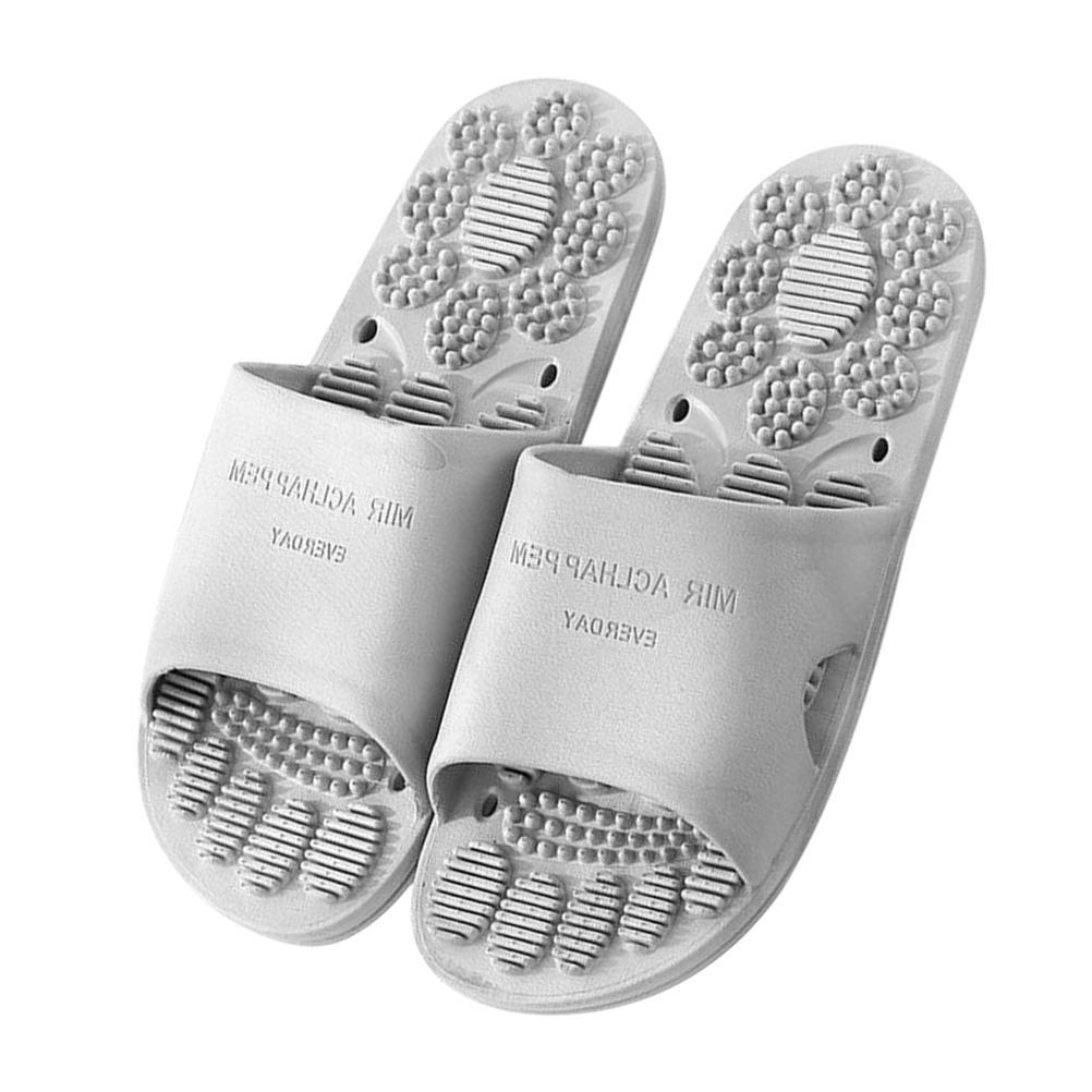PAMINGONO 1 Pair Foot Slippers Suitable for Both Men and in Grey PVC ...