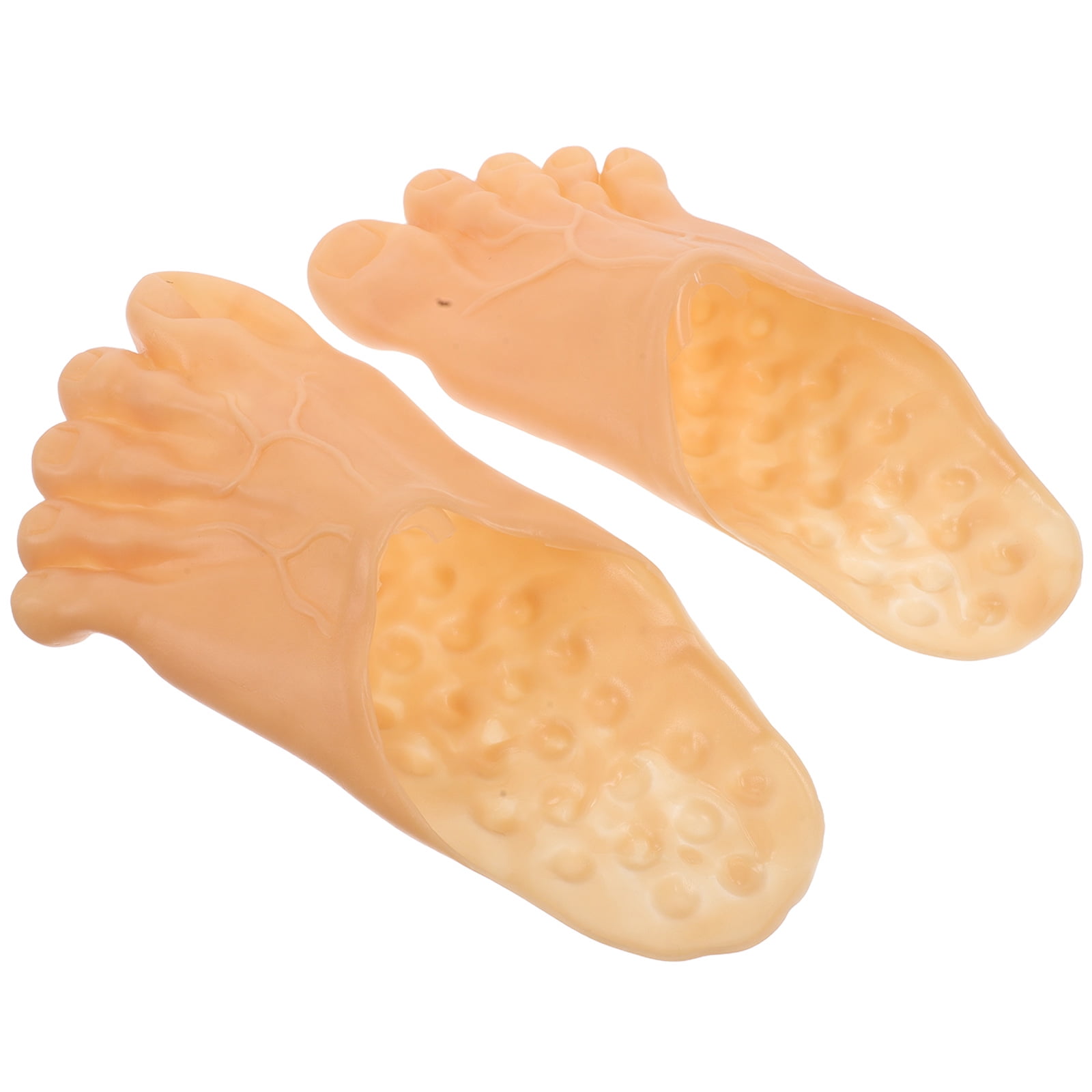 PAMINGONO 1 Pair Vinyl Feet Slippers For And Costume Parties In Random ...