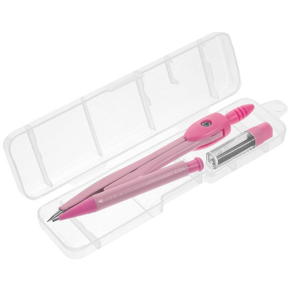 PAMINGONO 1 Set Compasses For Students Pink Metal For Math And Drafting ...
