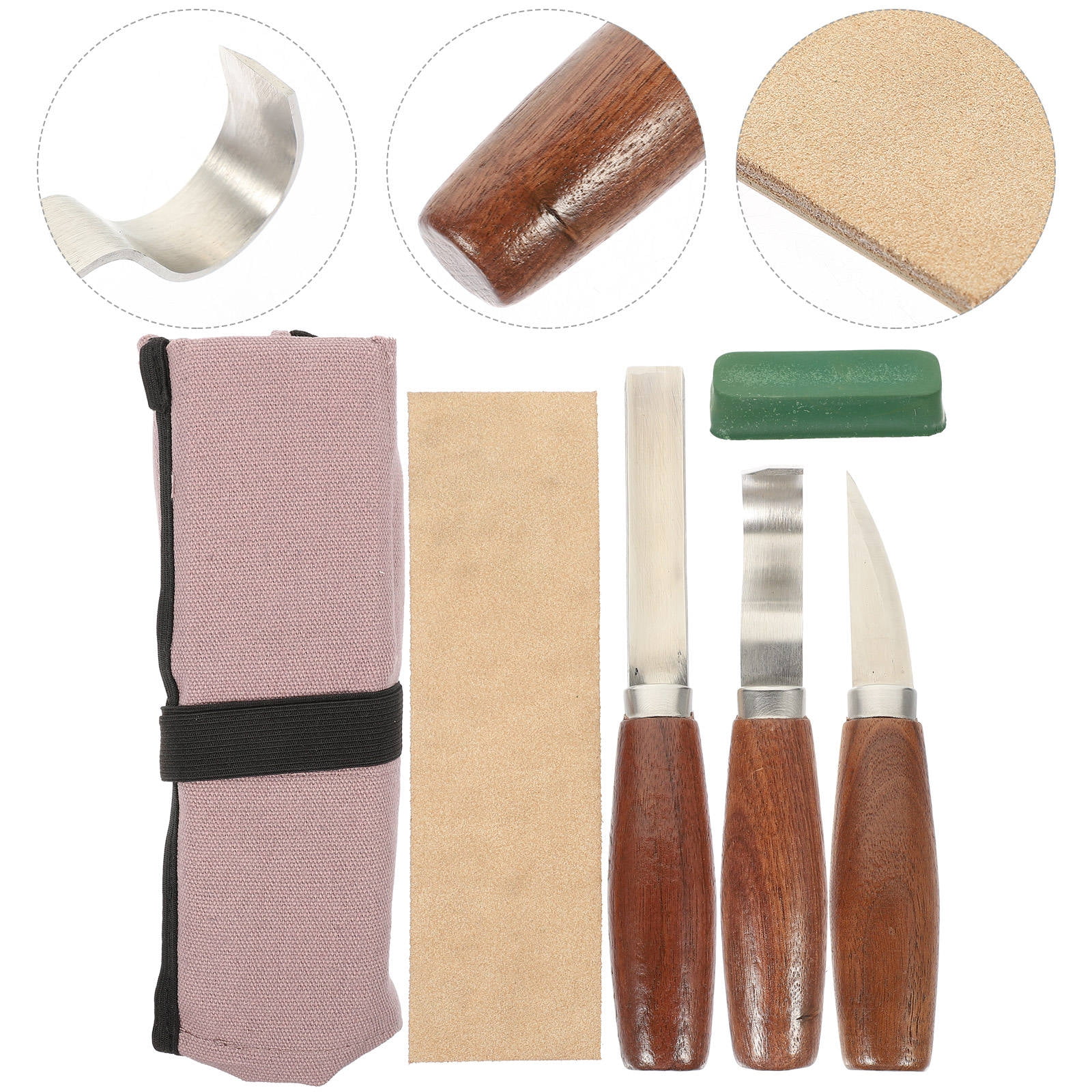 PAMINGONO 1 Set Wood Sculpting Tools Woodcarving Accessories DIY ...