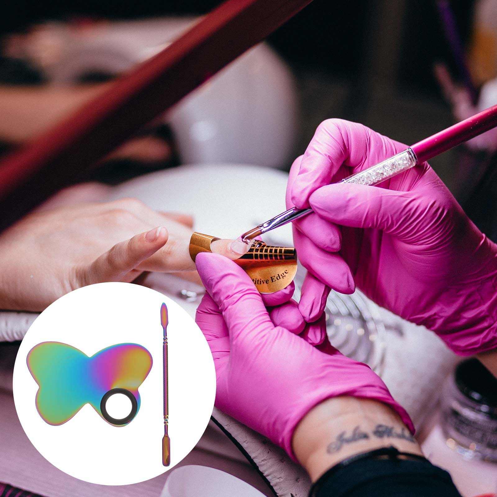 PAMINGONO 1 Set Makeup Spatula Tool High Class Materials For Nail Art ...