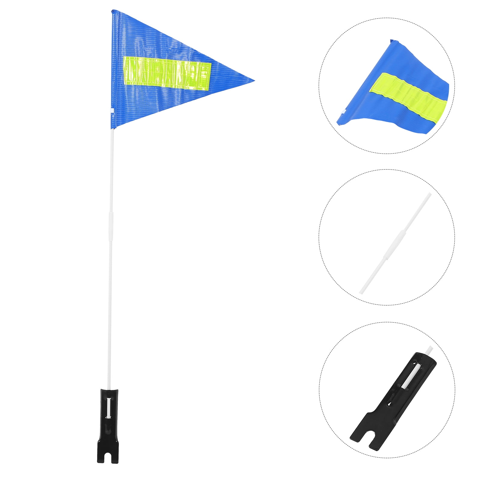PAMINGONO Bicycle Safety Flag 1 Set ABS Plastic for Scooter - Walmart.com