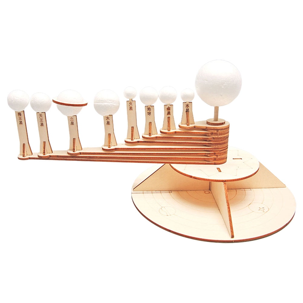 PAMINGONO 1 Set Solar Toy Solar System Space Diy Educational Playthings ...
