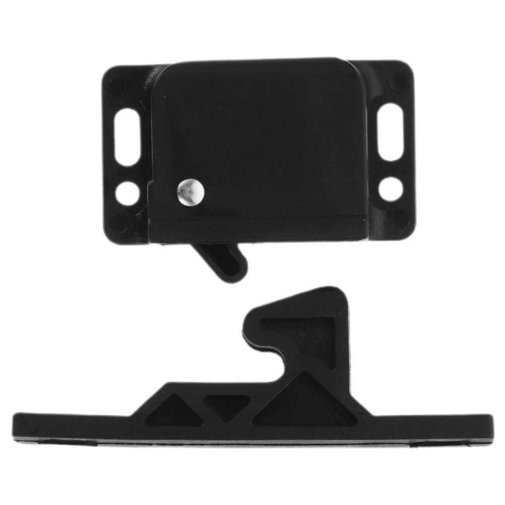 PAMINGONO 1 Sets Push Button Latch for RV Drawers in Black ABS for ...