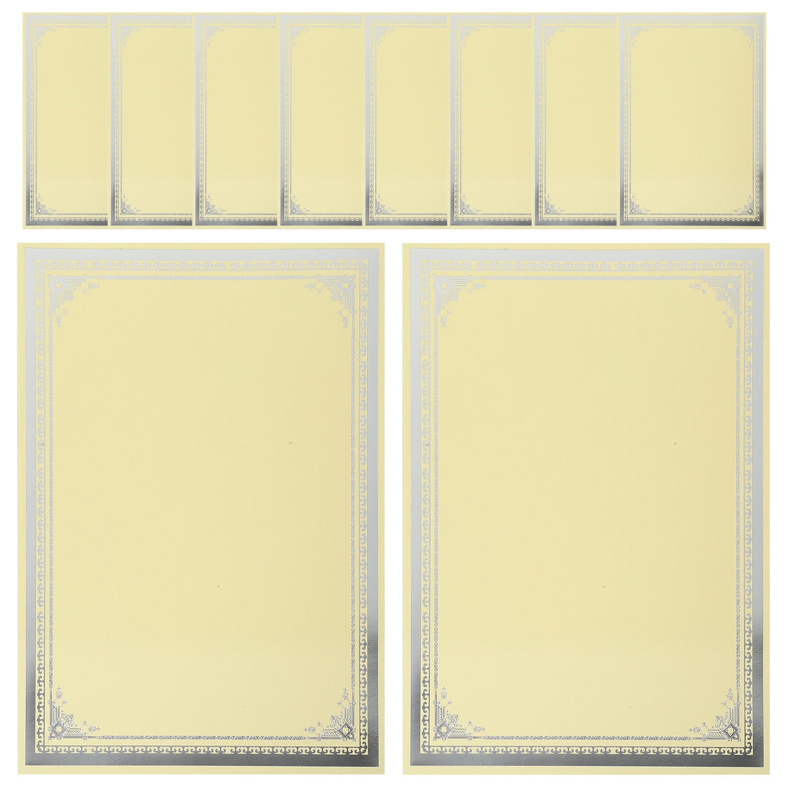 PAMINGONO 10 Sheets Blank Diploma Paper for High School Graduation ...