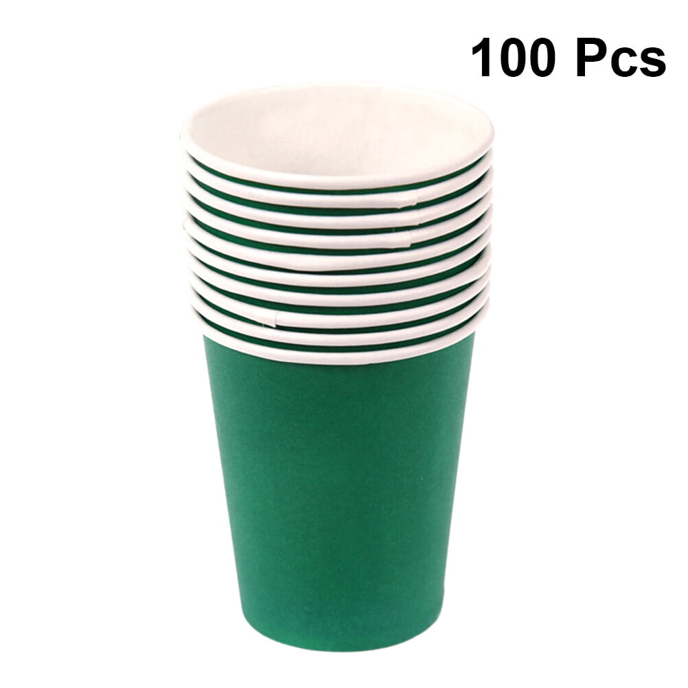 PAMINGONO 100Pcs DIY Paper Cups Multicolor Cup Design for Classroom ...