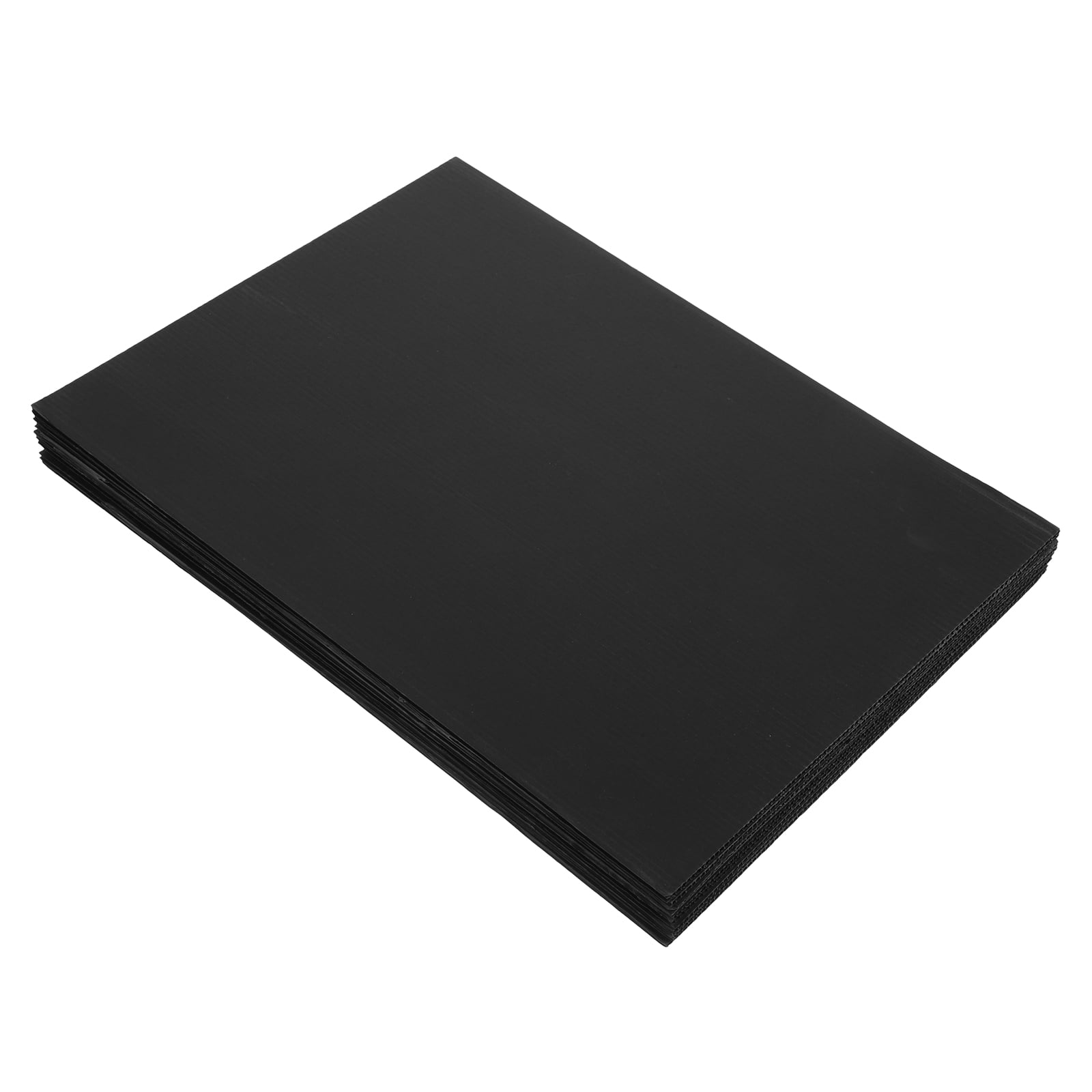 PAMINGONO 10Pcs Black Plastic Poster Board for DIY Crafts Display ...
