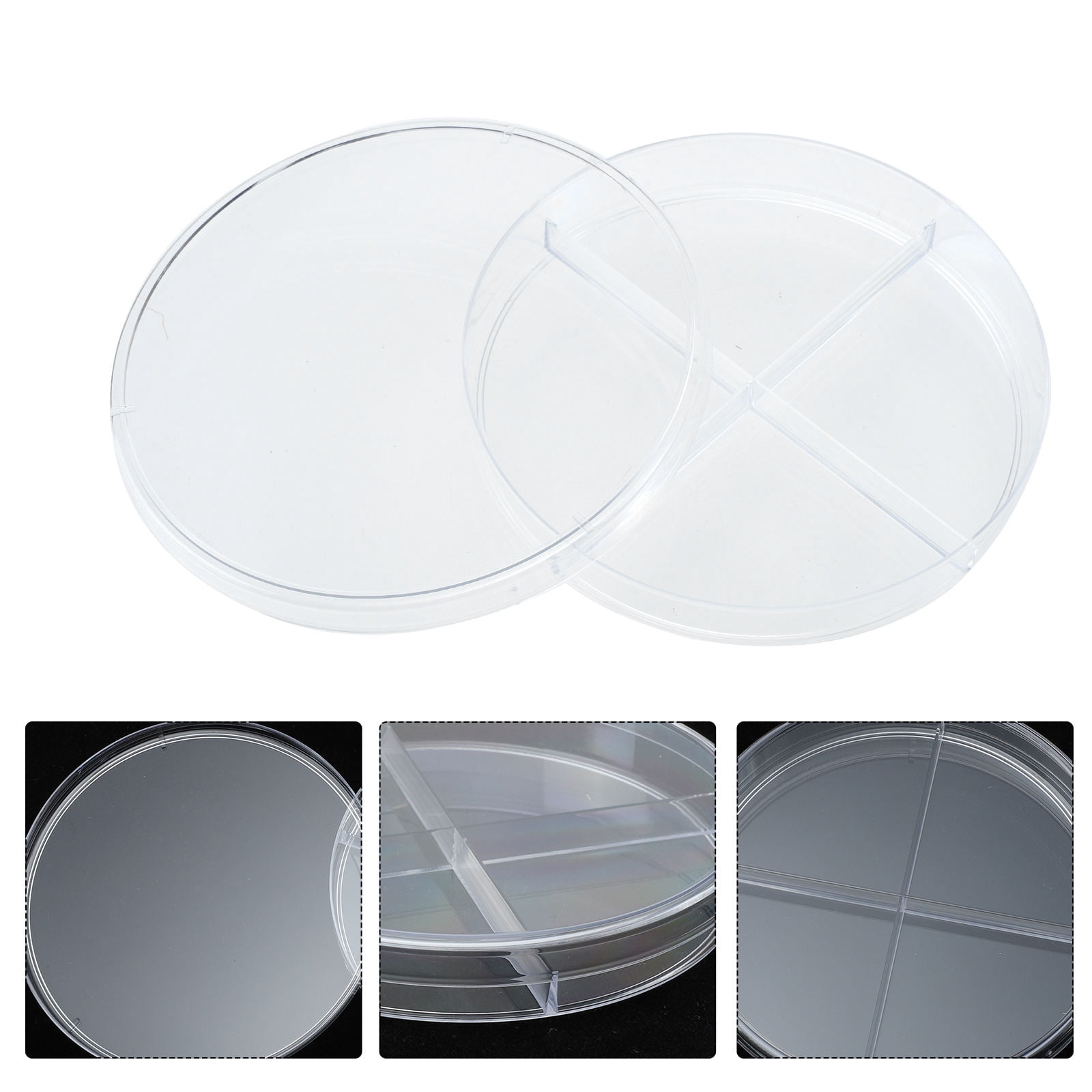 PAMINGONO 10pcs Transparent Cell Culture Dishes for Laboratory Use ...