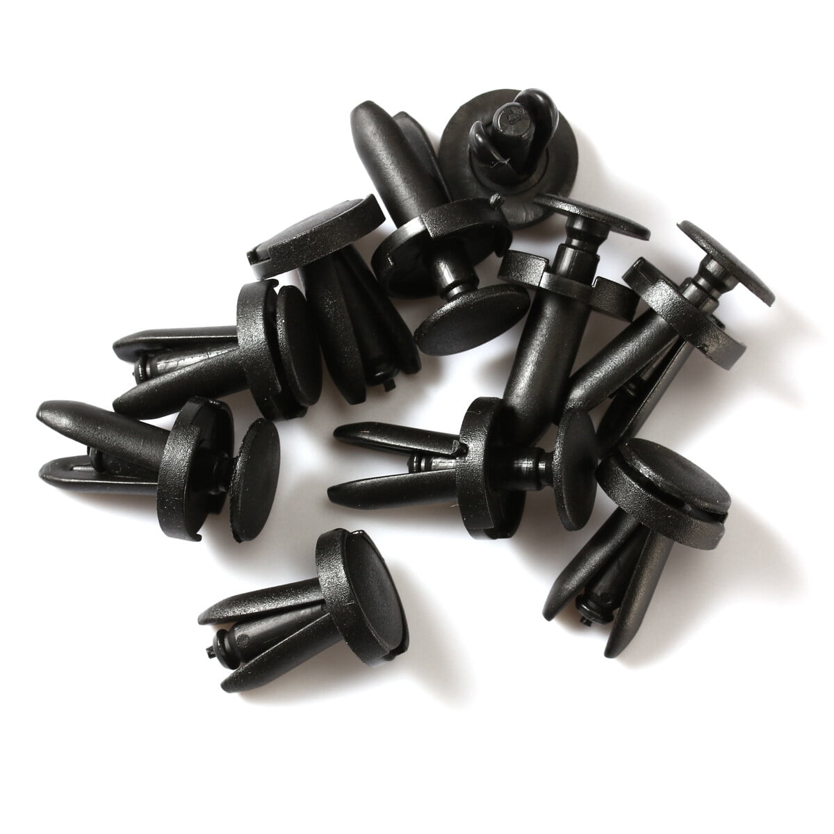 PAMINGONO 10Pcs Cylindrical Car Push Retainer for Bumper Fastener Rivet ...