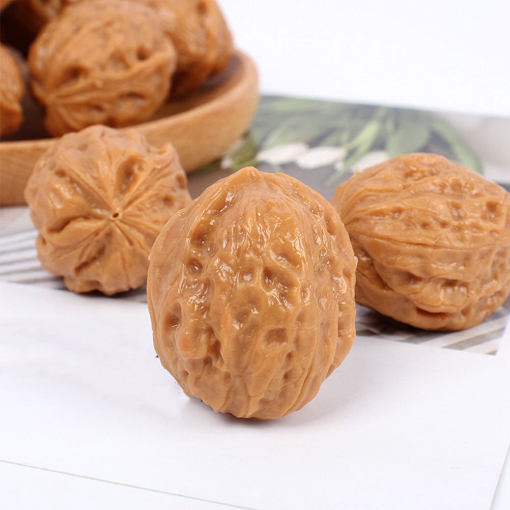 PAMINGONO 10Pcs Faux Nut Model For Home Decoration And Office Decor ...
