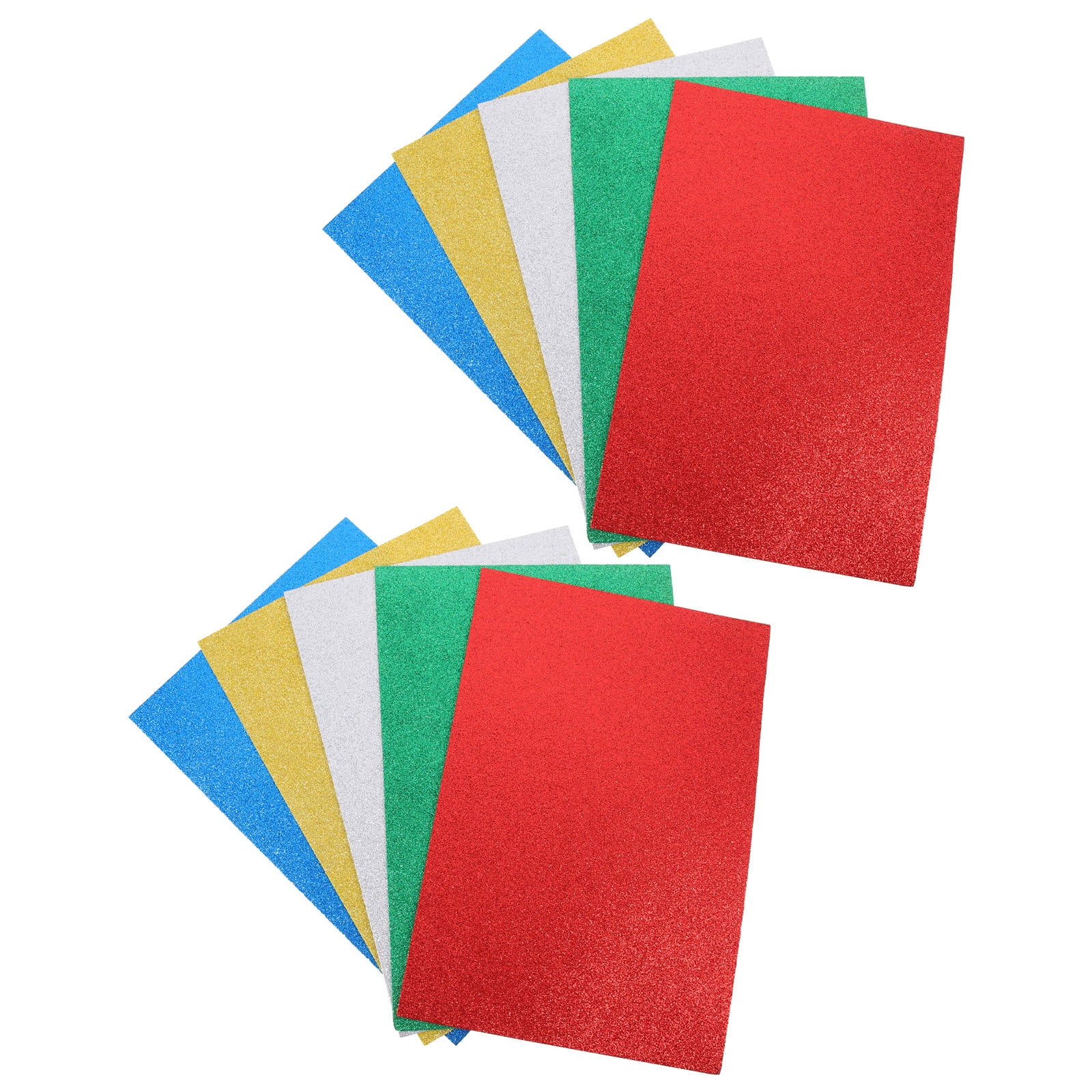 PAMINGONO 10Pcs Glitter Laminate Sheets Glitter Sponge Paper Assorted ...