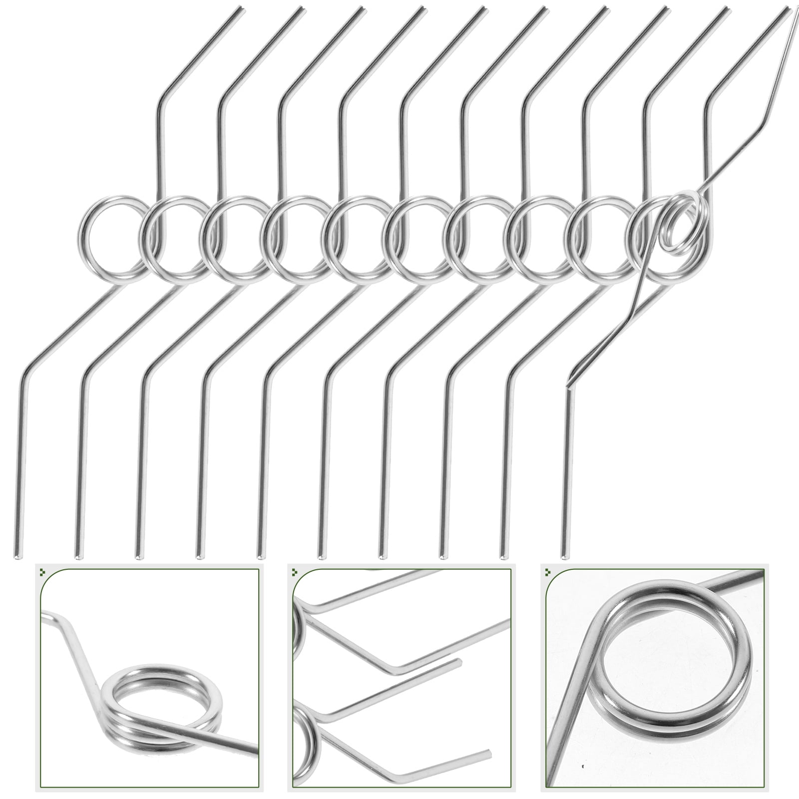 PAMINGONO Garden Pruner Spring Stainless Steel Pruners Springs 10Pack ...