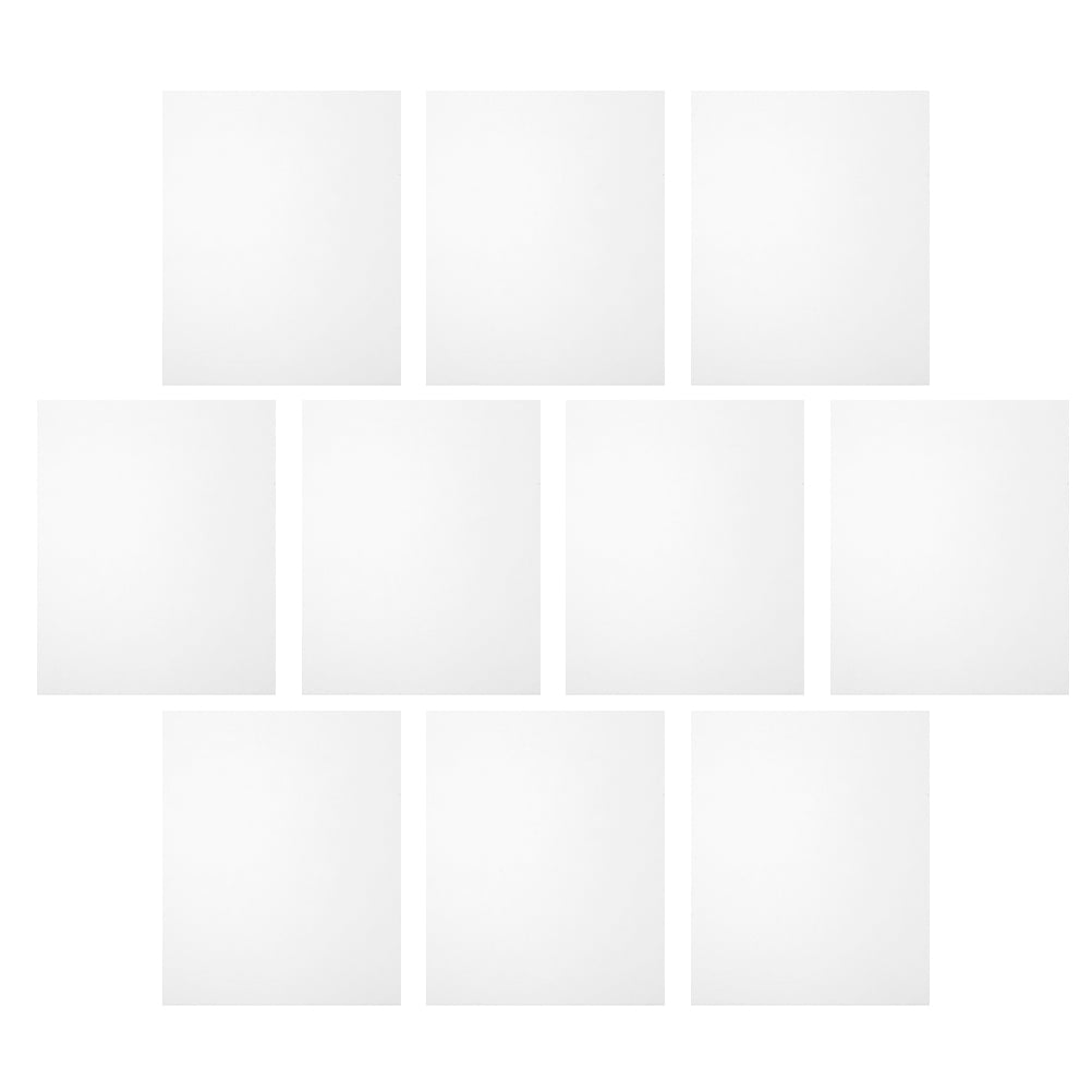 PAMINGONO 10pcs Reusable Texture Stencils Blank Template PVC Material ...