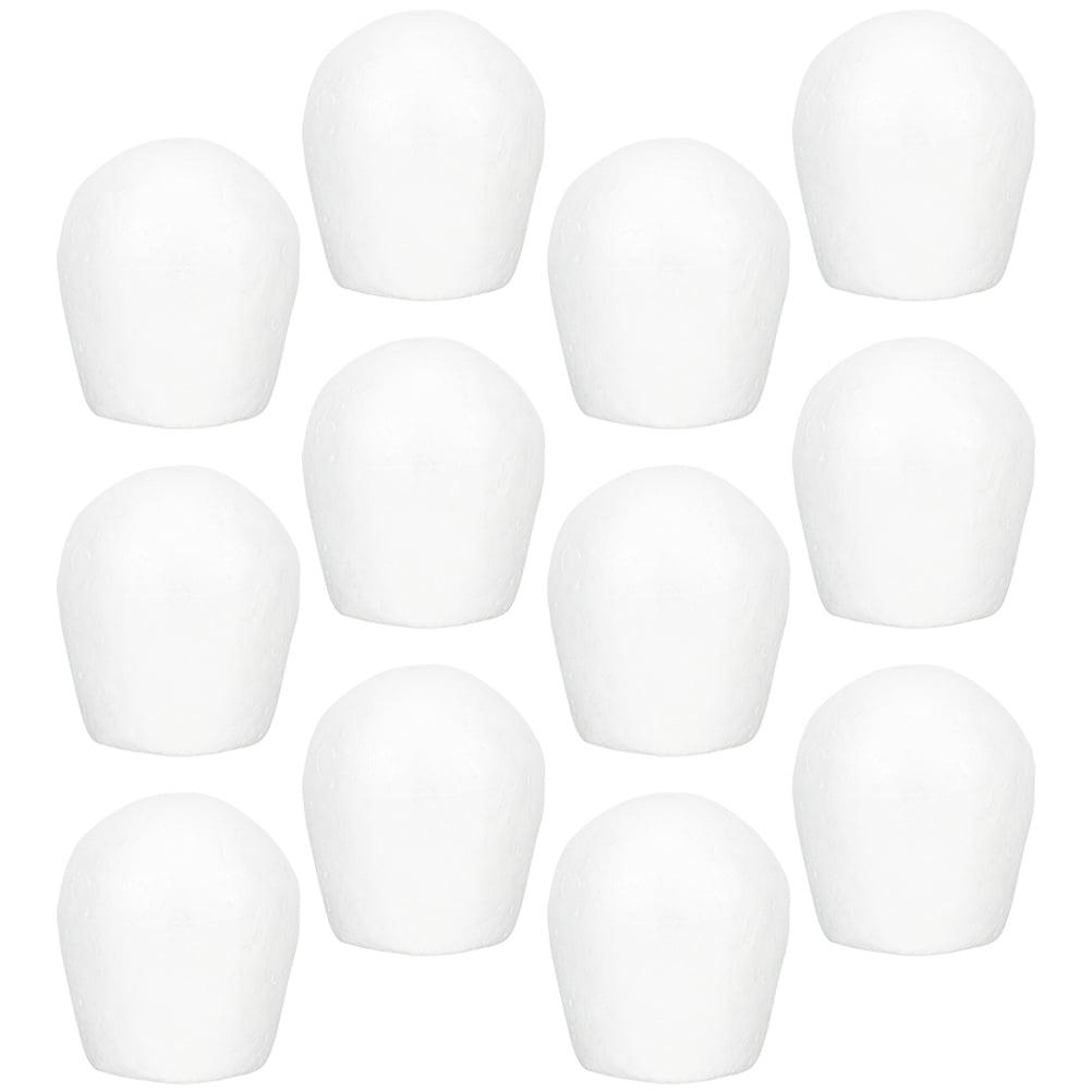 PAMINGONO 12Pcs MultiFunction Round White Foam Cake Dummies for ...