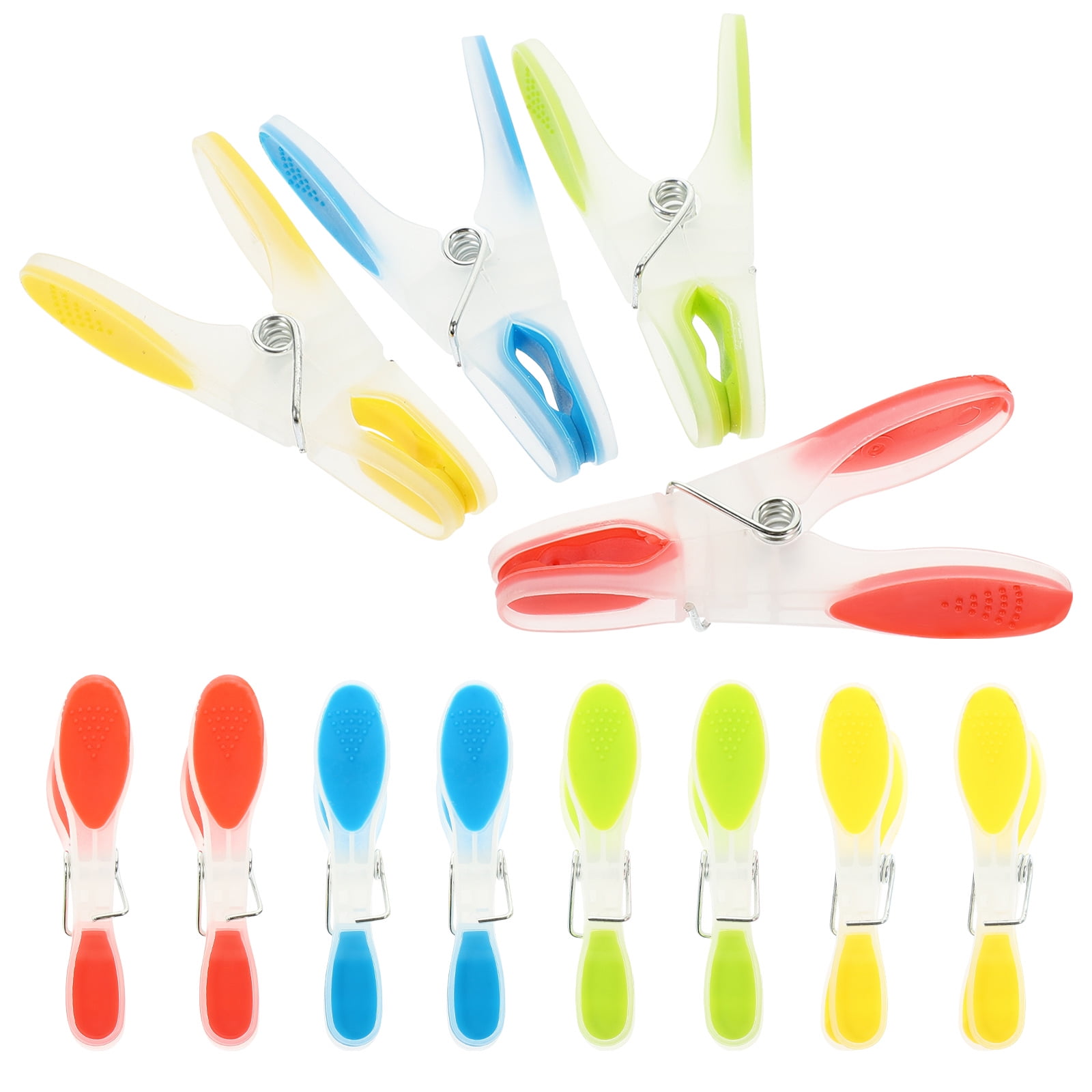 PAMINGONO Clothes Drying Drying Clips Assorted Color 12-Pcs - Walmart.com