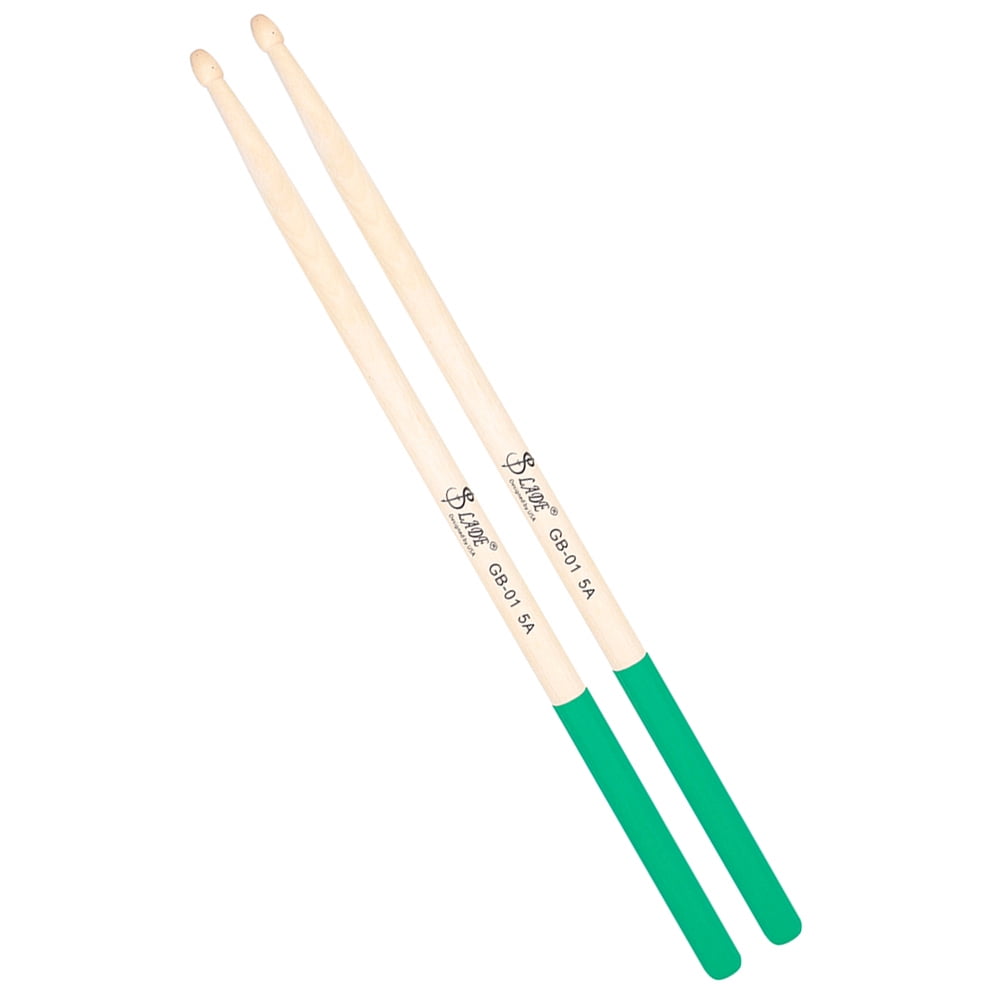 PAMINGONO 12Pcs Hard Maple Drumsticks Cylindrical Shape Ideal For Young ...