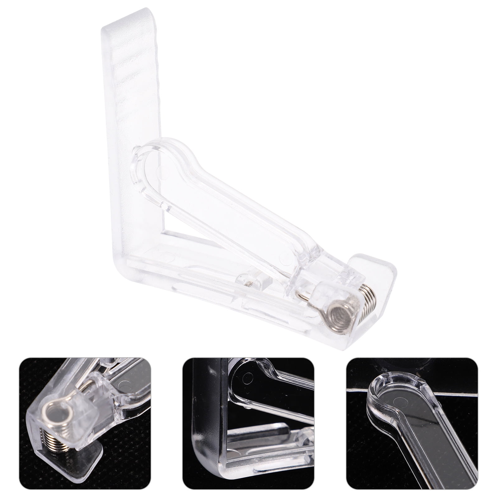 PAMINGONO 12Pcs Picnic Table Clamps Spring Mechanism Prevent Flipping ...