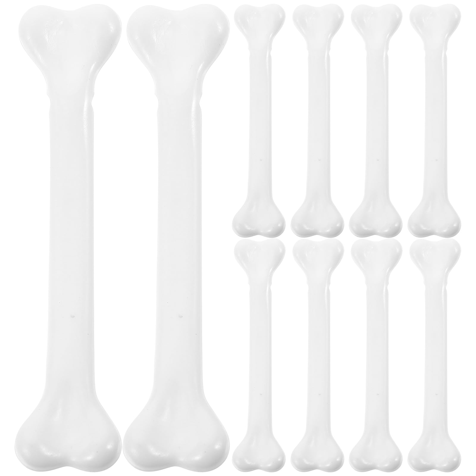 PAMINGONO 12Pcs Plastic Human Bone for and Birthday Party 7X1.5in ...