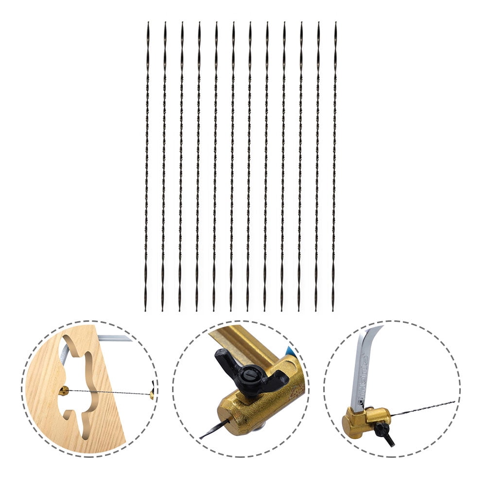 PAMINGONO 12Pcs U-Shape Spiral Blades for Wood and Metal Sawing 45 ...