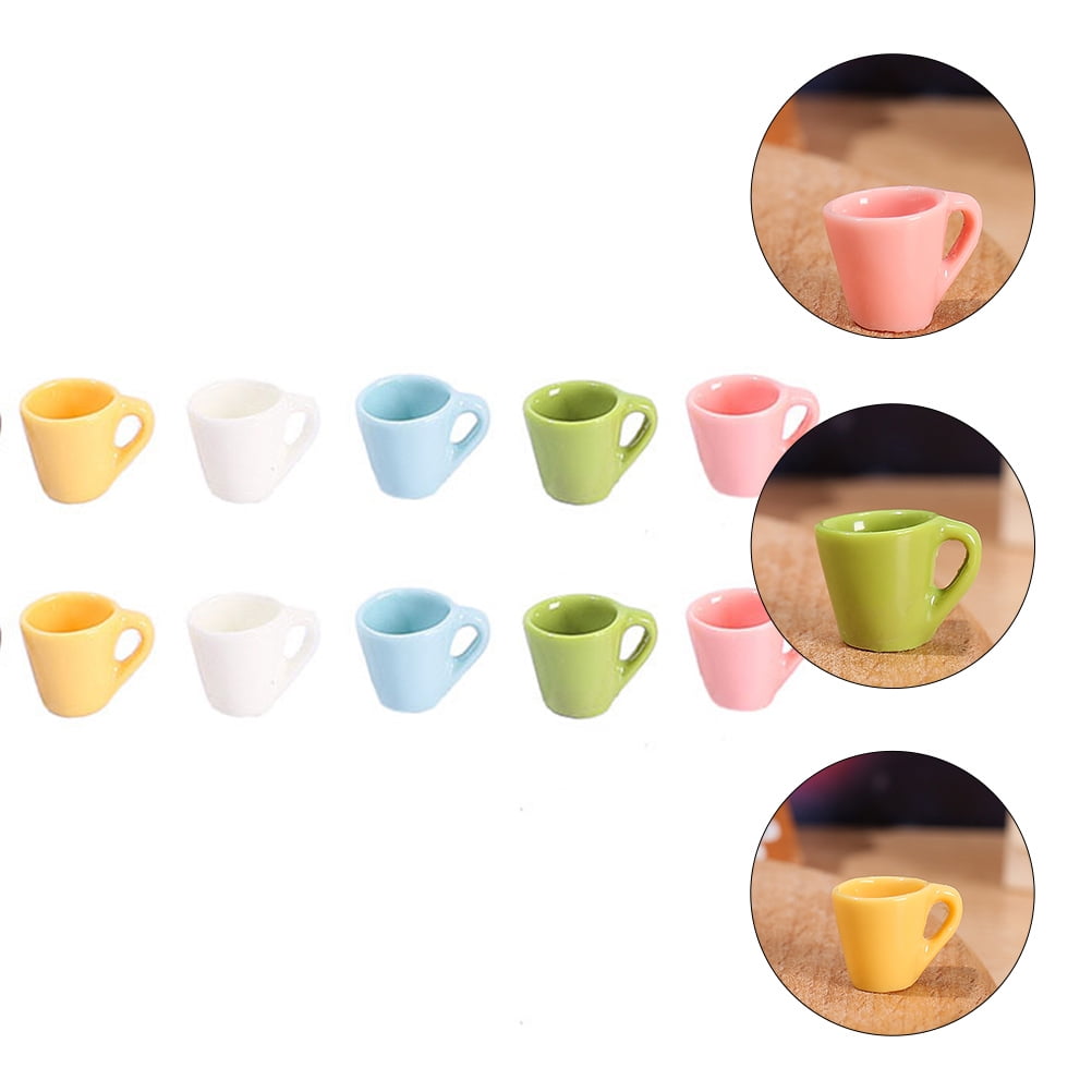 PAMINGONO 12Set Mini House Cup for Mini House Accessory and Micro Scene ...