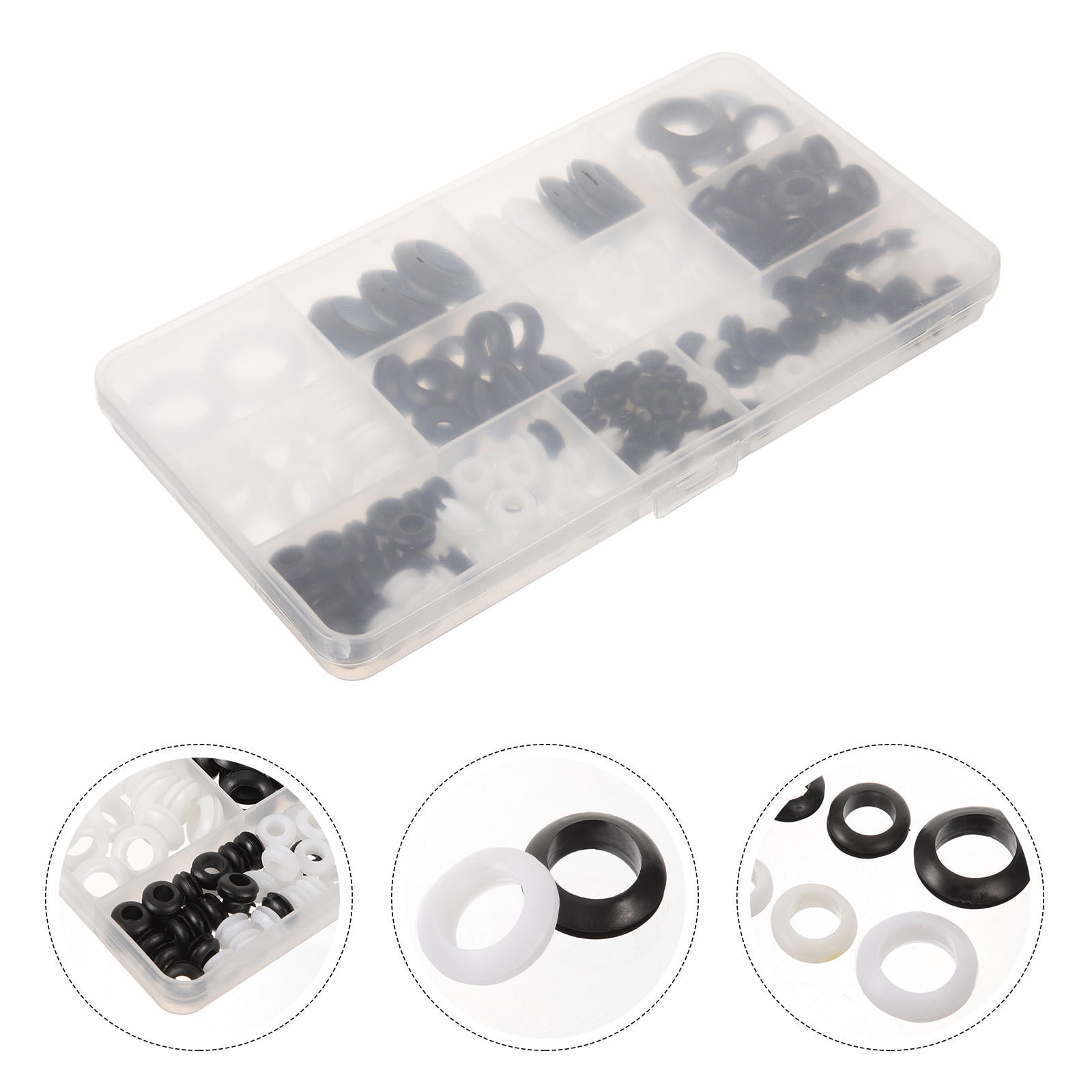 PAMINGONO Rubber Grommets Replacement Sealing Grommet Kit Assorted ...