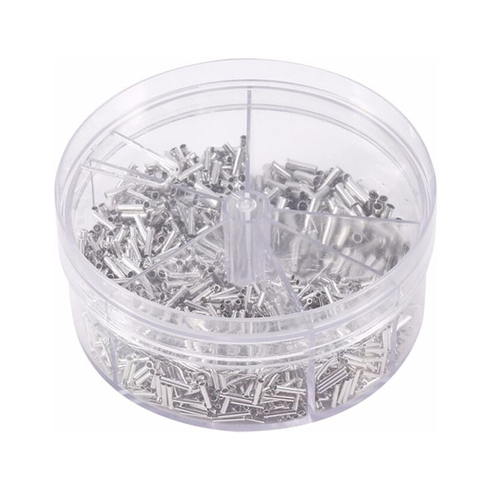 PAMINGONO 1900Pcs Cylindrical Copper Electrical Connectors Quick ...