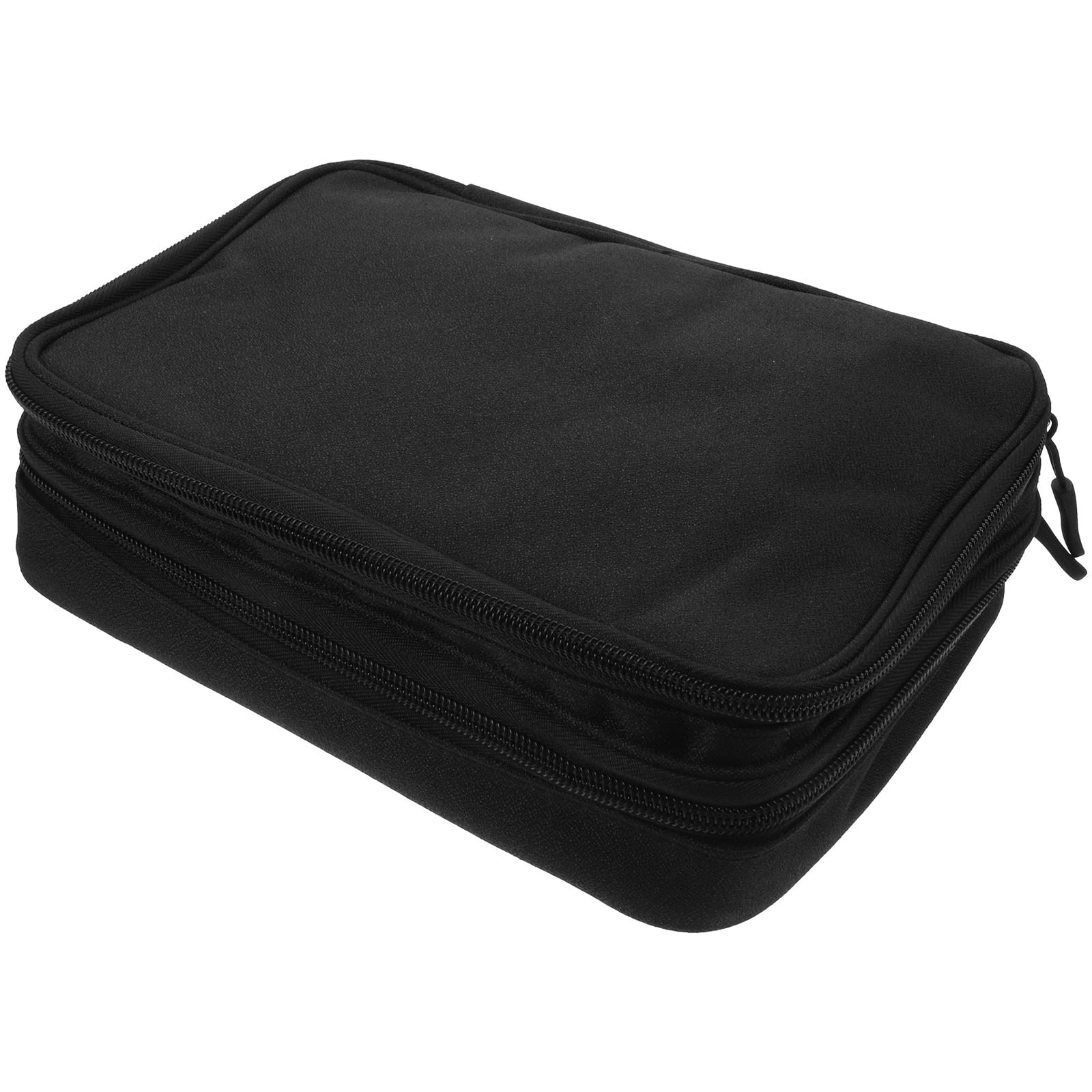 PAMINGONO 1Pack Black Rectangular Fabric Storage Pouch for Electronic ...