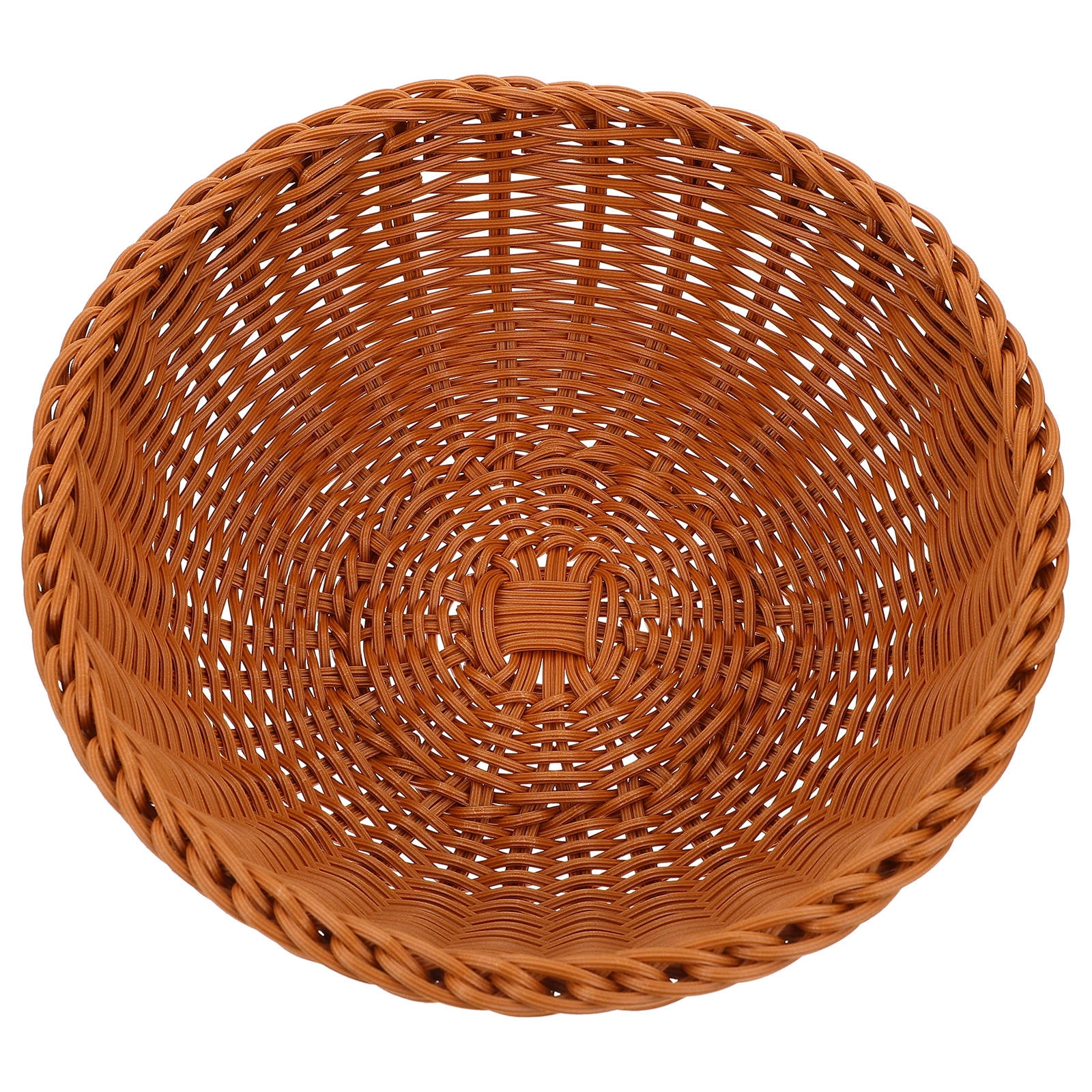 PAMINGONO 1Pack Bread Basket For Kitchen Woven Plastic For Home Use ...