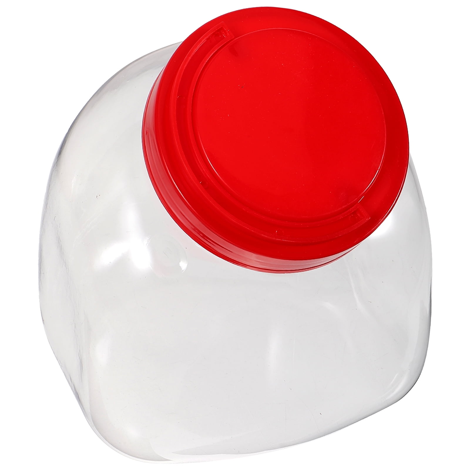 PAMINGONO Candy Containers Buffet Candy Jar Plastic 1Pcs 5.9X5.7X5.5in ...