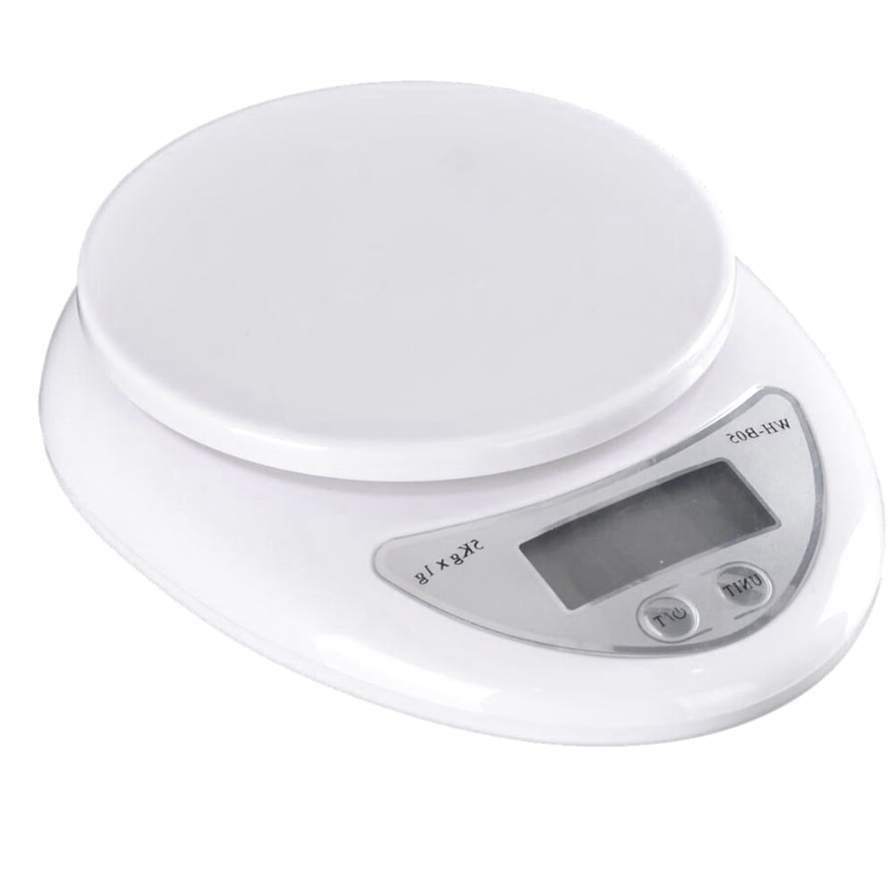PAMINGONO 1Pack Electronic Scales Kitchen Multi Measurement Units White ...