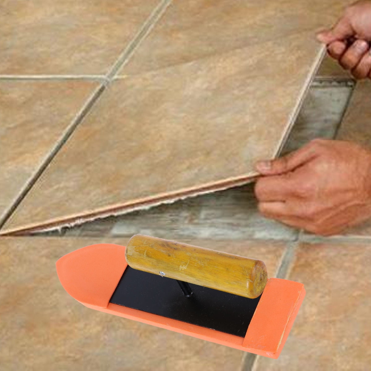 PAMINGONO 1Pack Ergonomic Handle Plaster Trowel For Concrete Finishing ...