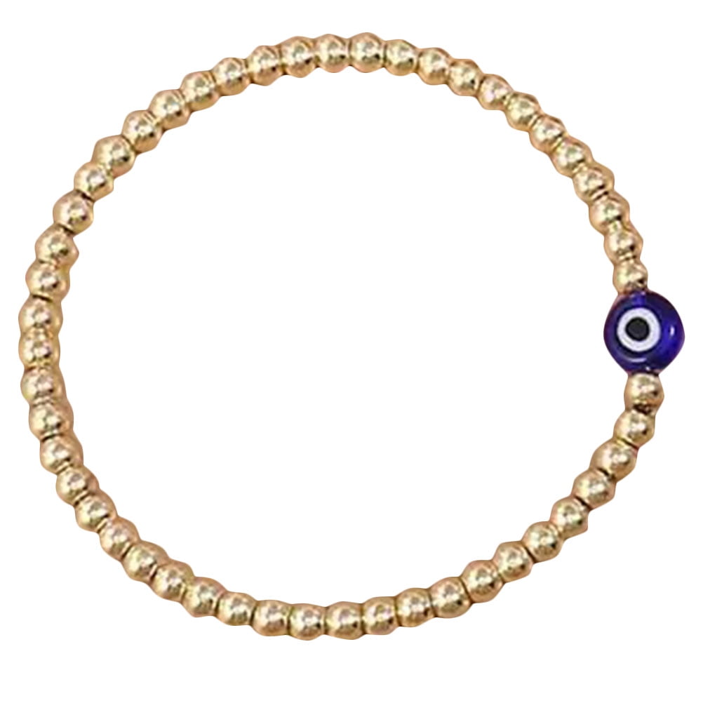 PAMINGONO 1Pack Evil Eye Bracelet for Protection Simple Design Copper ...