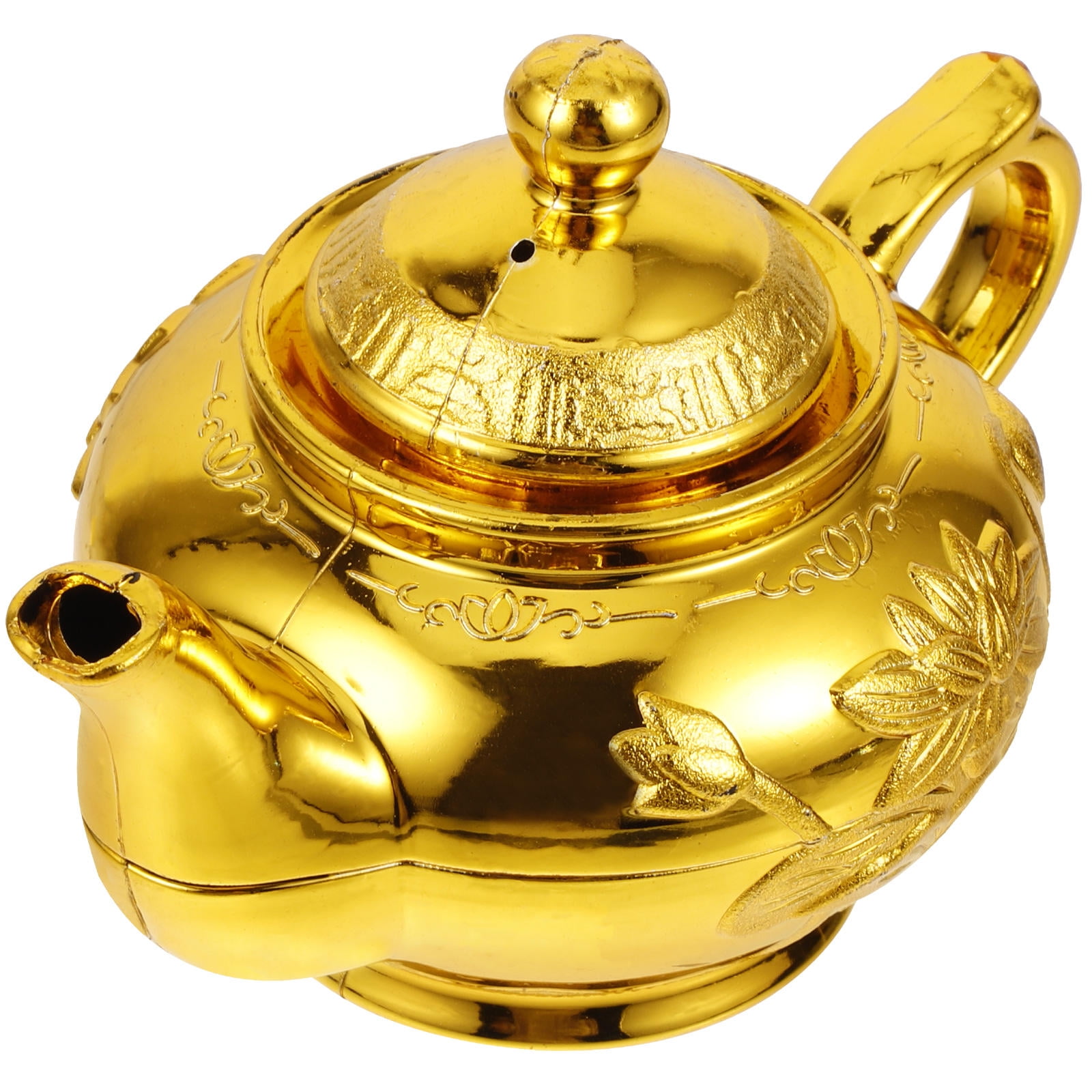 PAMINGONO Chinese Teapot Offering Tea Pot Golden Decoration Buddhism ...