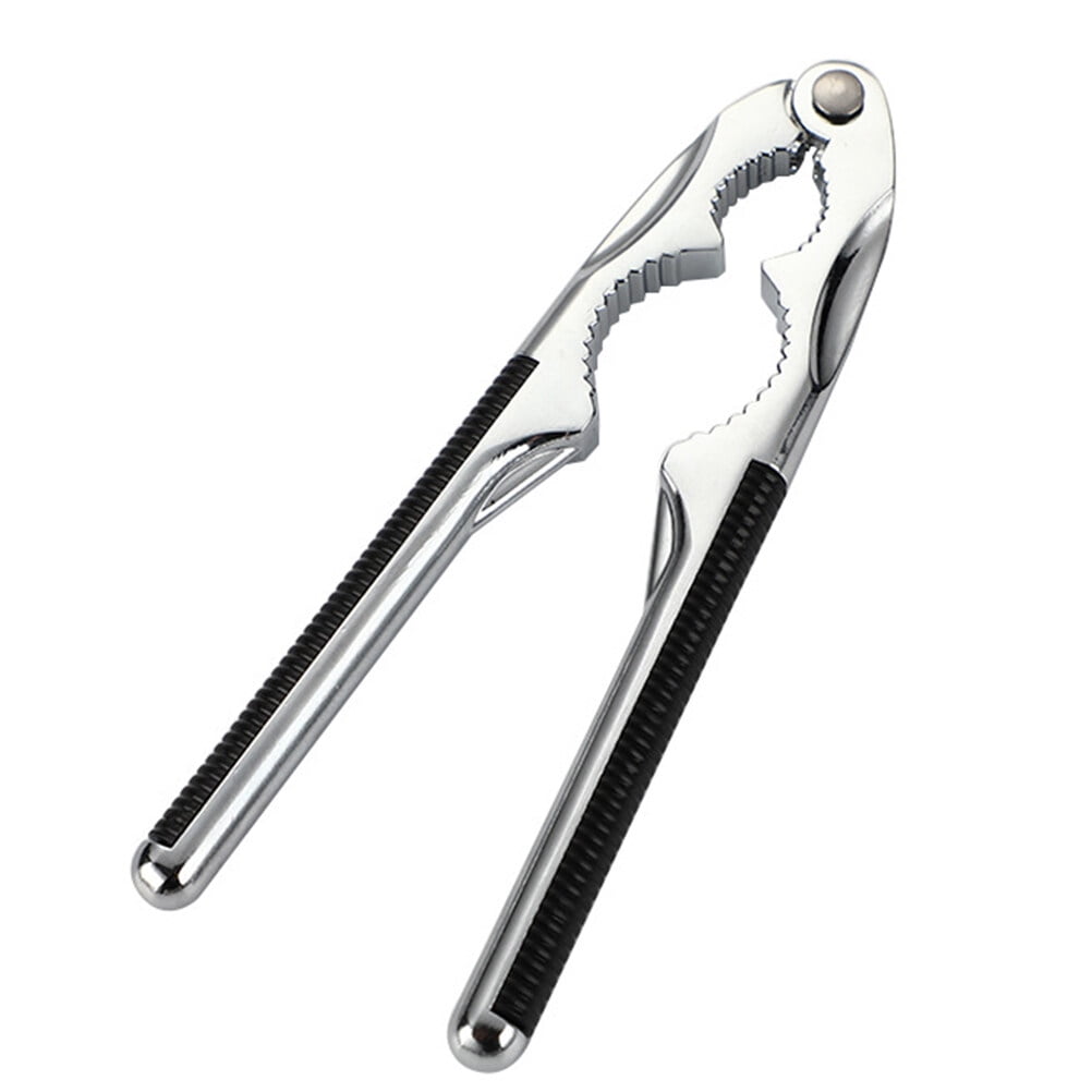 PAMINGONO 1Pack Metal Nut Opener Plier Heavy Duty Clawlike Nutcracker ...