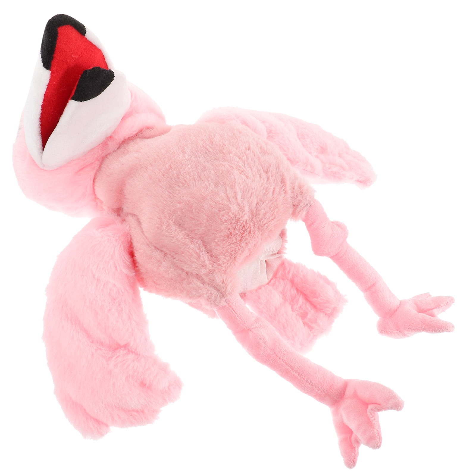 PAMINGONO 1Pack Flamingo Hand Puppet for Kids with PP Cotton Filling ...