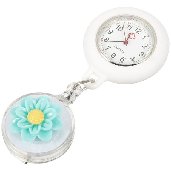 PAMINGONO 1Pack Hanging Nurses Watch Portable Quartz Movement Blue ...