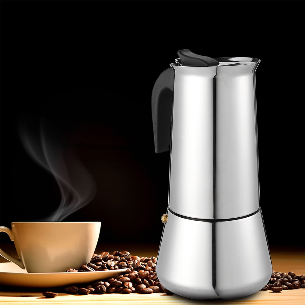 PAMINGONO 1Pack Italian Coffee Pot Metal Heat Retention Cold and Hot ...