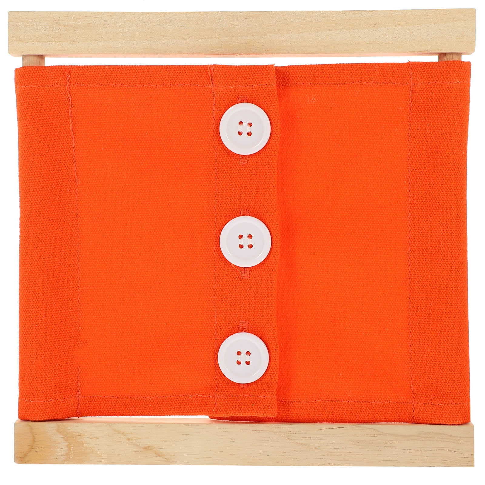 PAMINGONO 1Pack Kindergarten Sensory Toy Button Practice Toy for ...